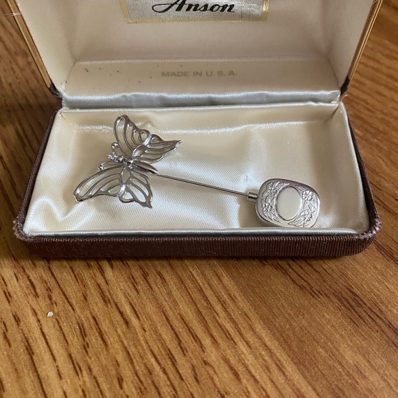 Anson | Jewelry | Vintage Anson Sterling Silver Butterfly Brooch | Poshmark